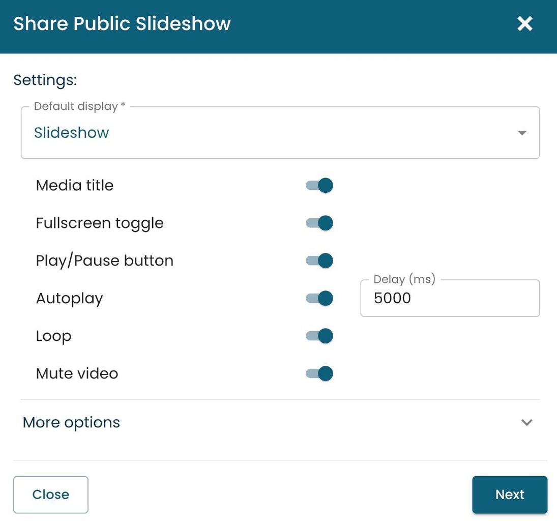 How to Create a Public Slideshow